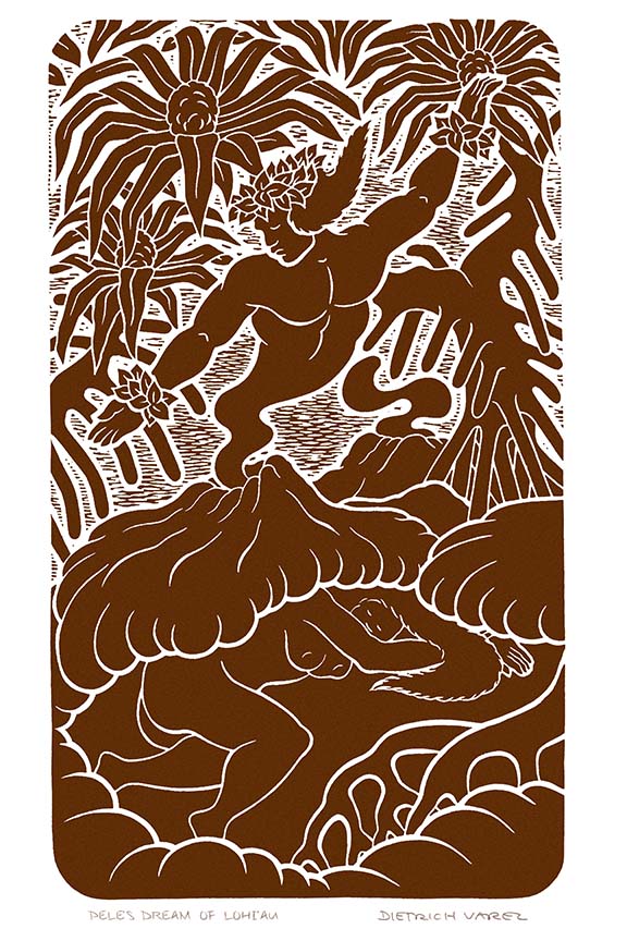 M24 Pele Dreams of Lohiʻau by Hawaiʻi Artist Dietrich Varez – Dietrich ...
